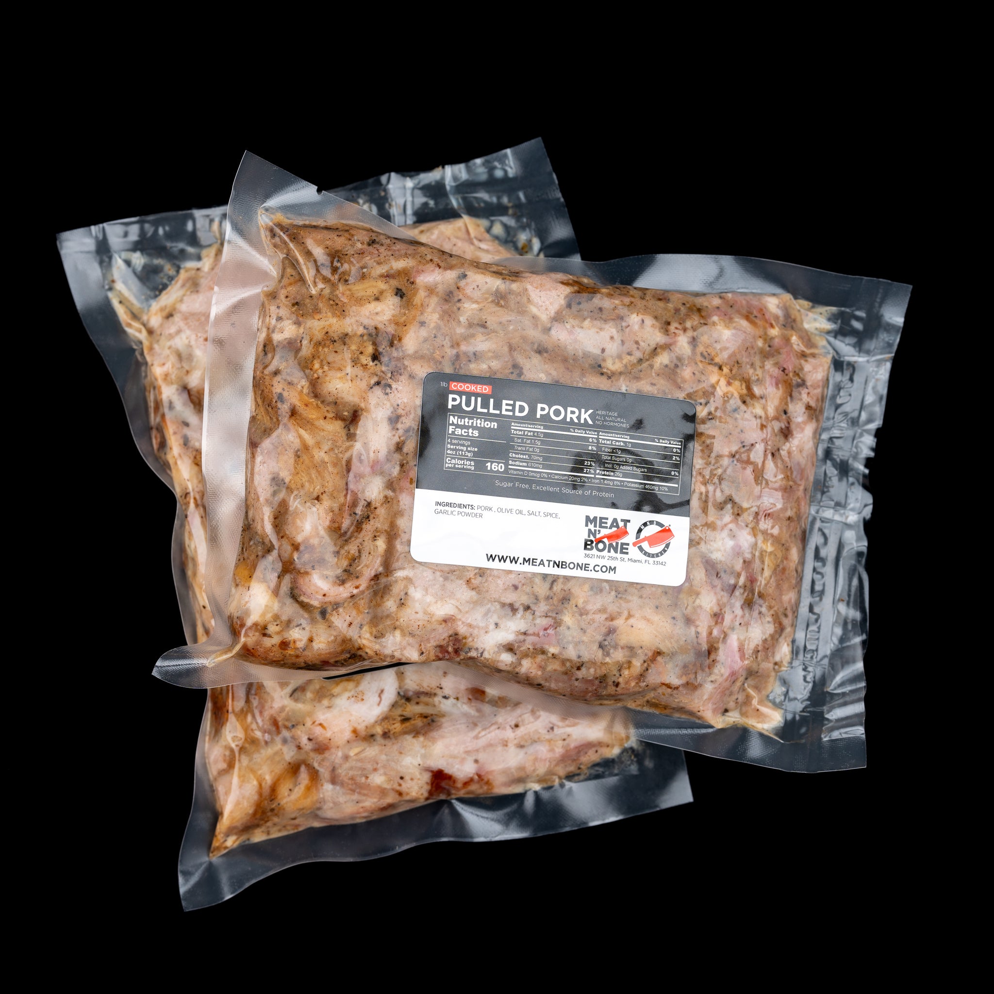 Pulled Heritage Pork | 1lb – Meat N' Bone