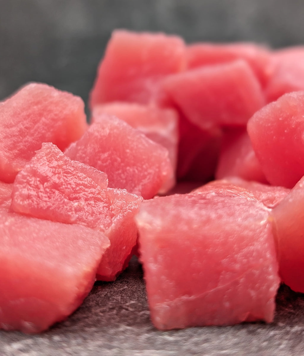 Yellowfin AAA Tuna Poke Cubes – Meat N' Bone