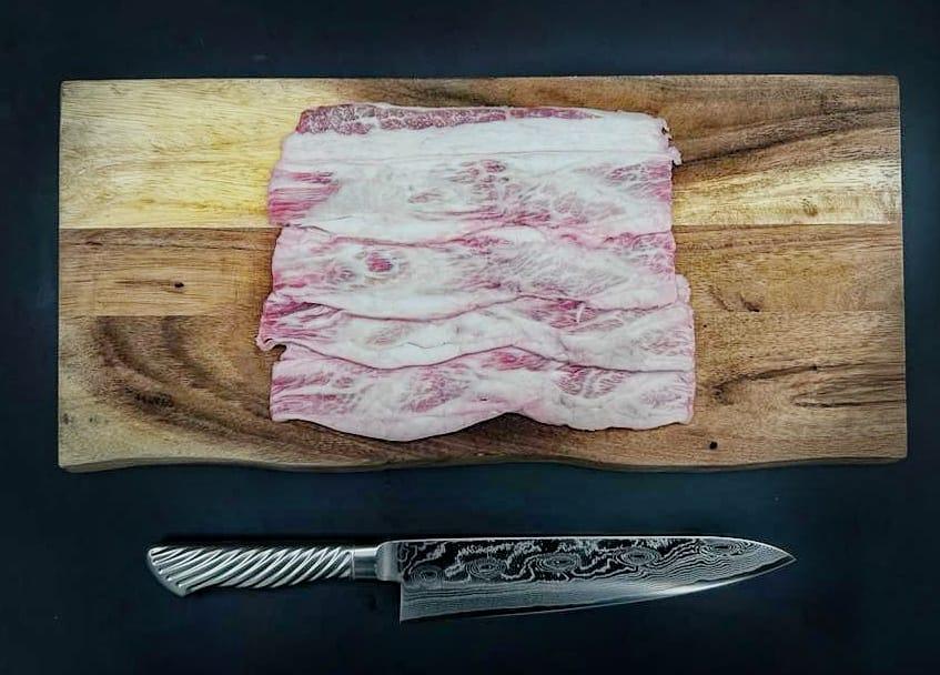 Hannari Japanese A5 Wagyu Beef Bacon - Premium Beef Bacon! – Meat N' Bone