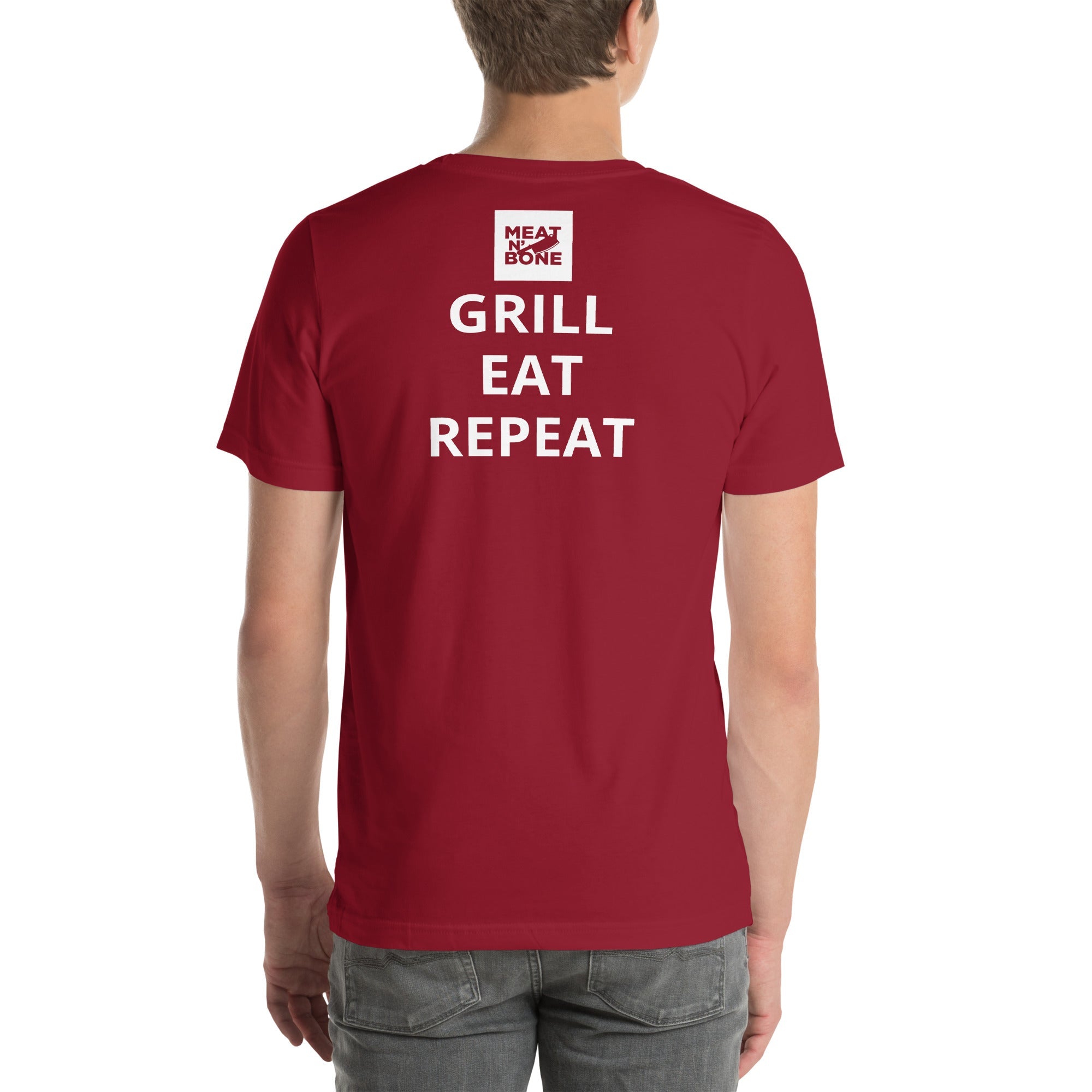 Eat, Grill, Repeat T-Shirt | Meat N' Bone