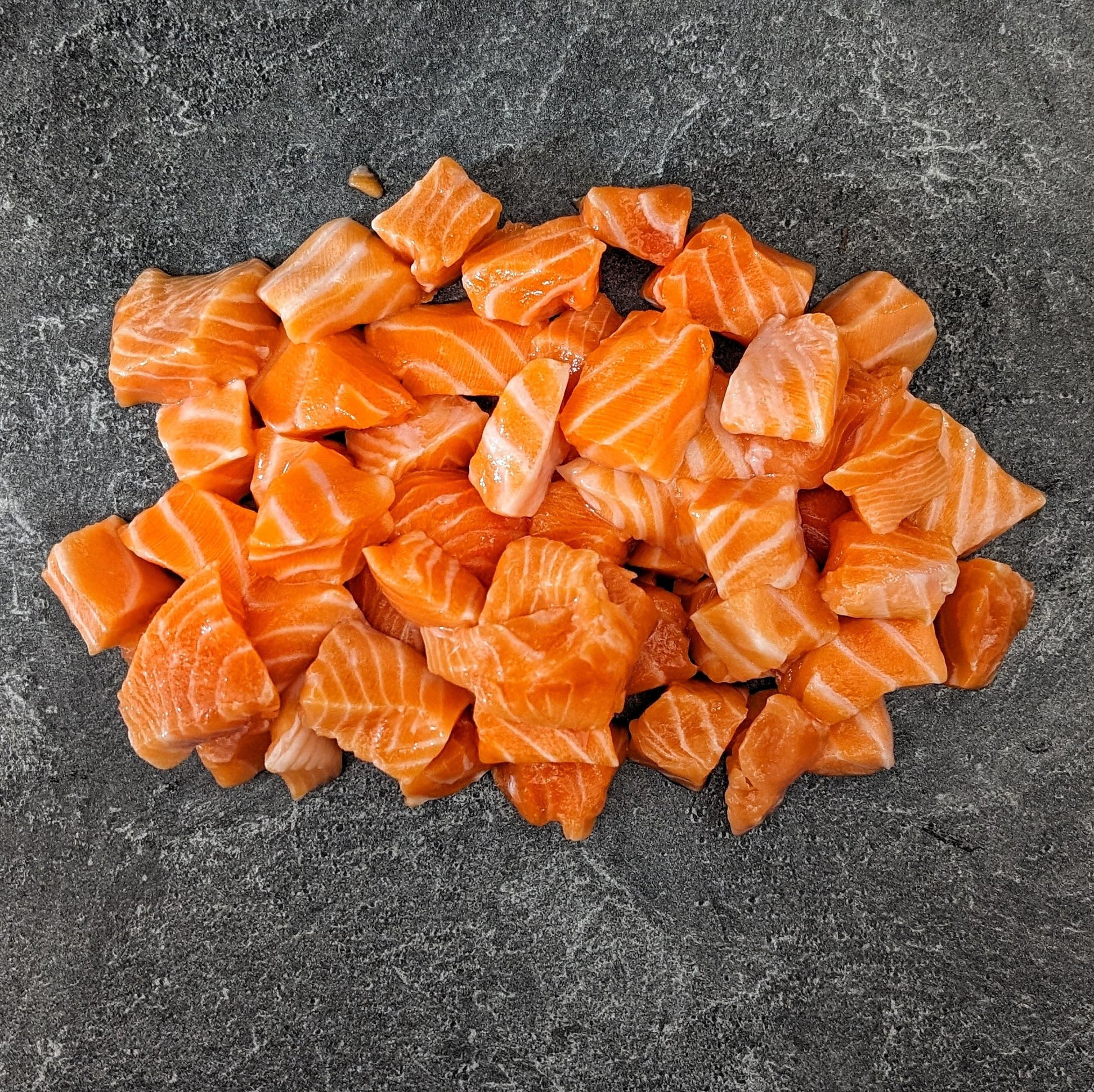 Ora King Salmon Poke Cubes – Meat N' Bone