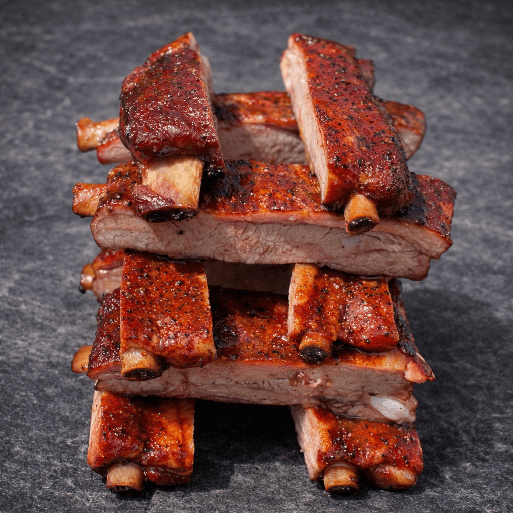 Pre-Cooked Tender BBQ Baby Back Ribs