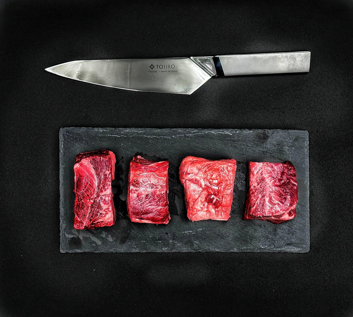 Boneless Short Rib Cube (4 Pack) | Wagyu BMS7+ – Meat N' Bone