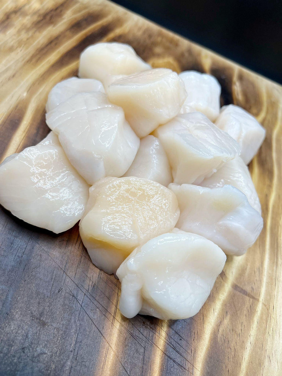 Colossal Boston Dry Scallops | U-8 – Meat N' Bone