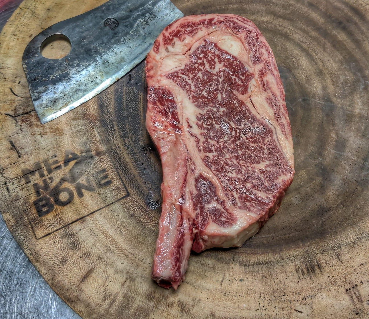 Cowboy Steak | Wagyu-Angus Cross – Meat N' Bone