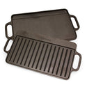 Reversible Rectangular Griddle | Cast Iron (Medium) – Meat N' Bone