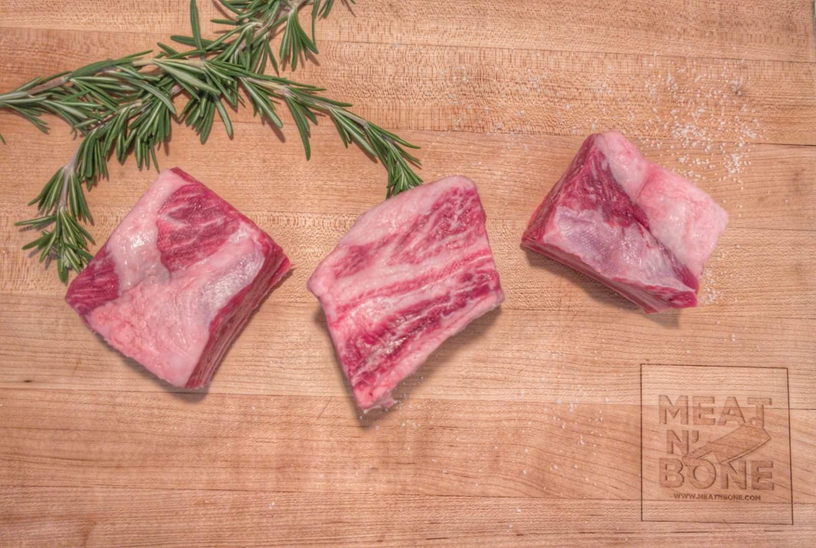 Buy English Cut Short Ribs - English Style (3'' x 3 Pieces) – Meat N' Bone